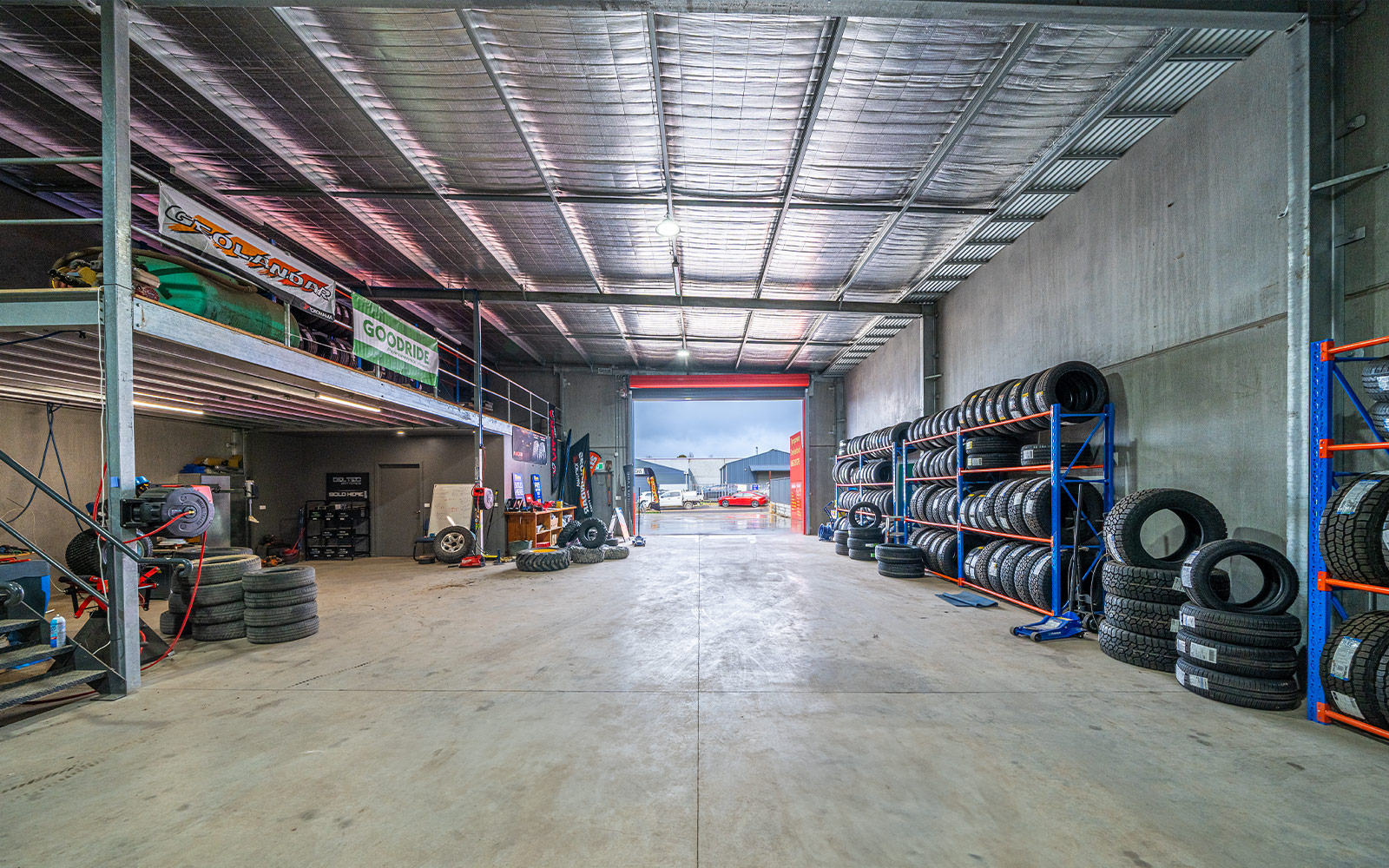 Tyrepower multi-tenant factory and office complex